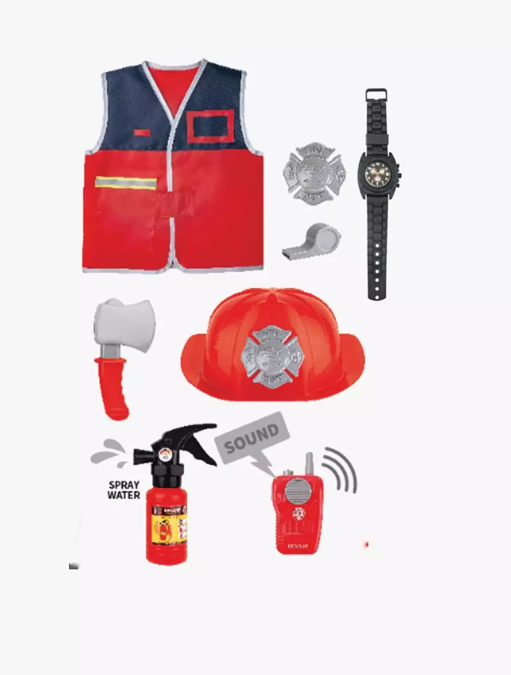 Jual LA Toys TONS O'FUN ROLEPLAY FIREFIGHTER PLAYSET - TFPHW24062754 ...