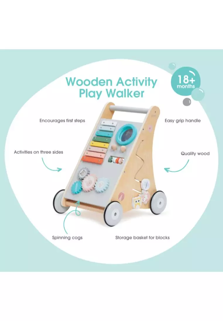 Buy Bubble Wooden Activity Play Walker Online | ZALORA Malaysia