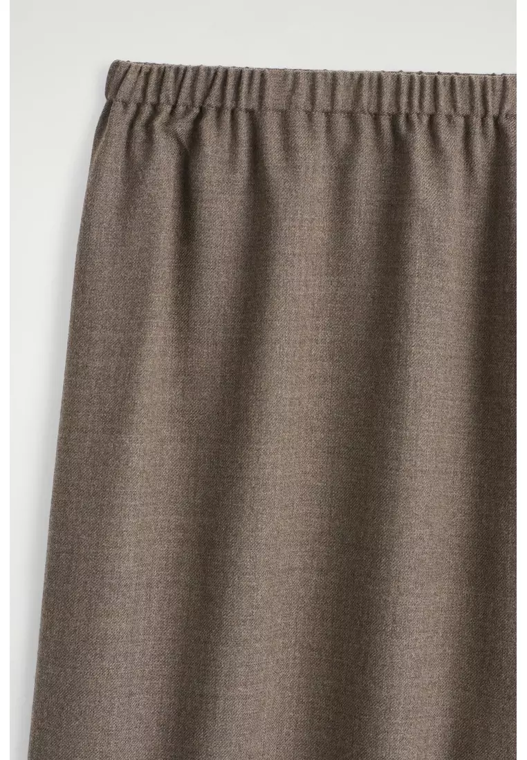 Buy COS WOOL-BLEND WIDE-LEG TROUSERS 2026 Online | ZALORA