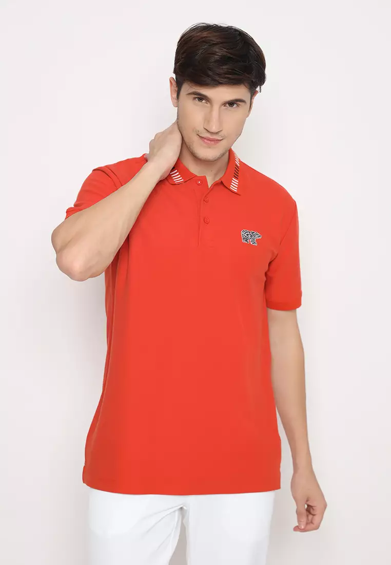 Jual Jack Nicklaus Jack Nicklaus Sean Polo Shirt Pria Regular Fit Dark ...