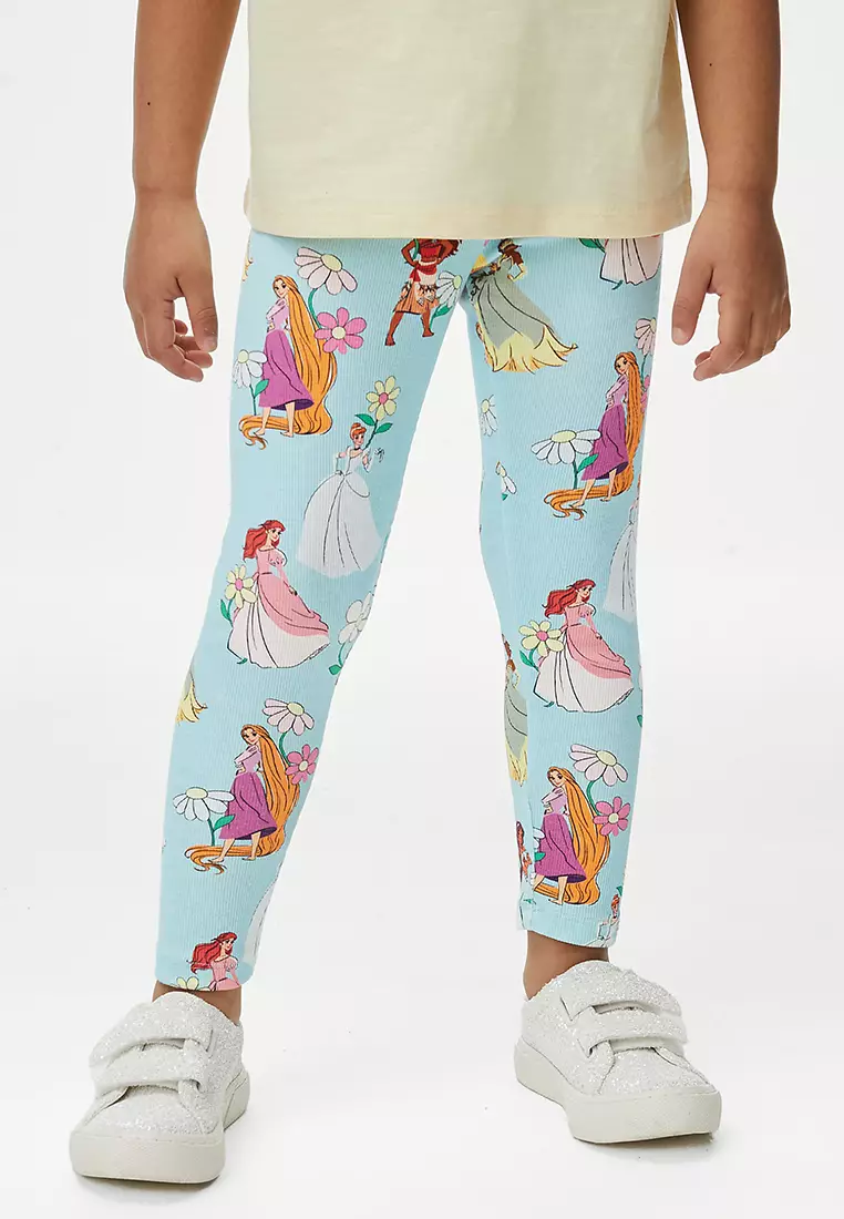 Jual Marks & Spencer Cotton Rich Disney Princess™ Leggings Original ...