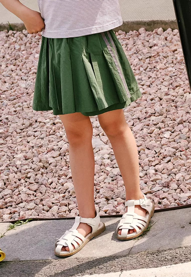 Buy M.Latin Pleated Woven Short with Stripe 2025 Online | ZALORA ...