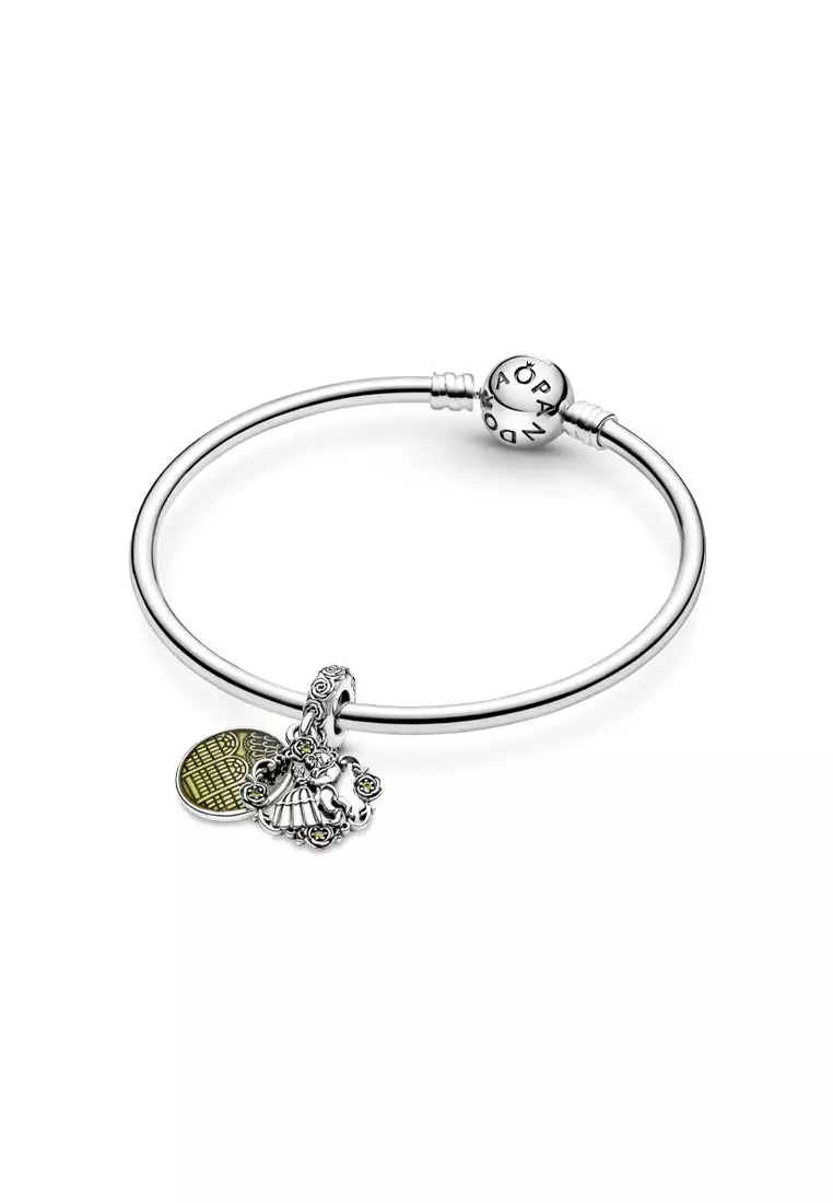 Buy PANDORA Pandora x Disney Beauty and the Beast Dancing Dangle Charm ...