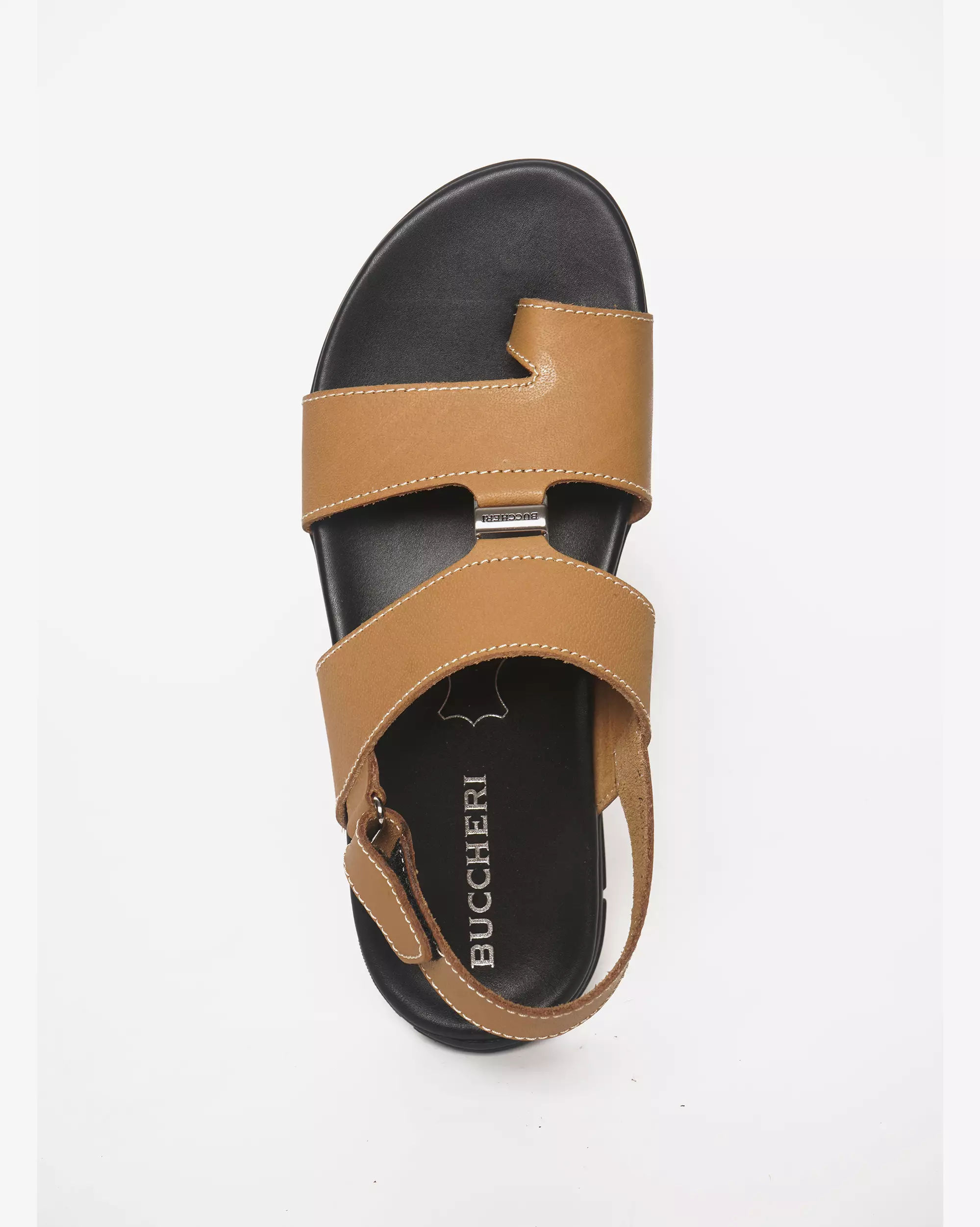 Jual Buccheri Buccheri Plato Sandal Men Cream Original 2026 | ZALORA ...