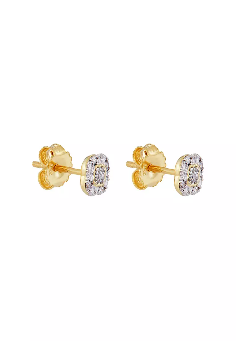 Buy HABIB HABIB Diamond Earrings in 375/9K Yellow Gold 457540224 2026 ...