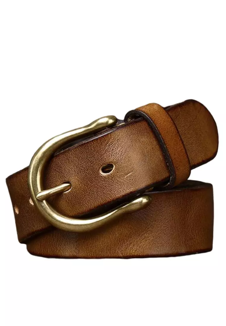 Buy Twenty Eight Shoes Handmade Vintage Full Gain Leather Belt CP191 ...