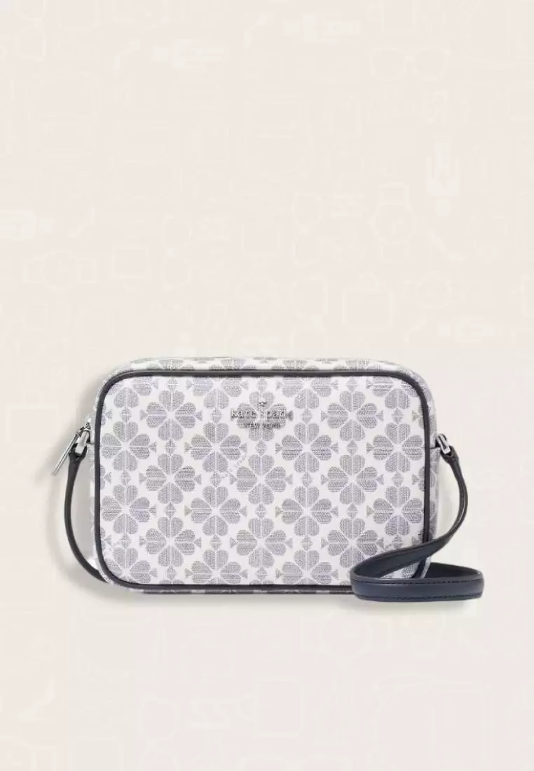 Jual Kate Spade Kate Spade Signature Spade Flower Mini Camera Bag Navy ...