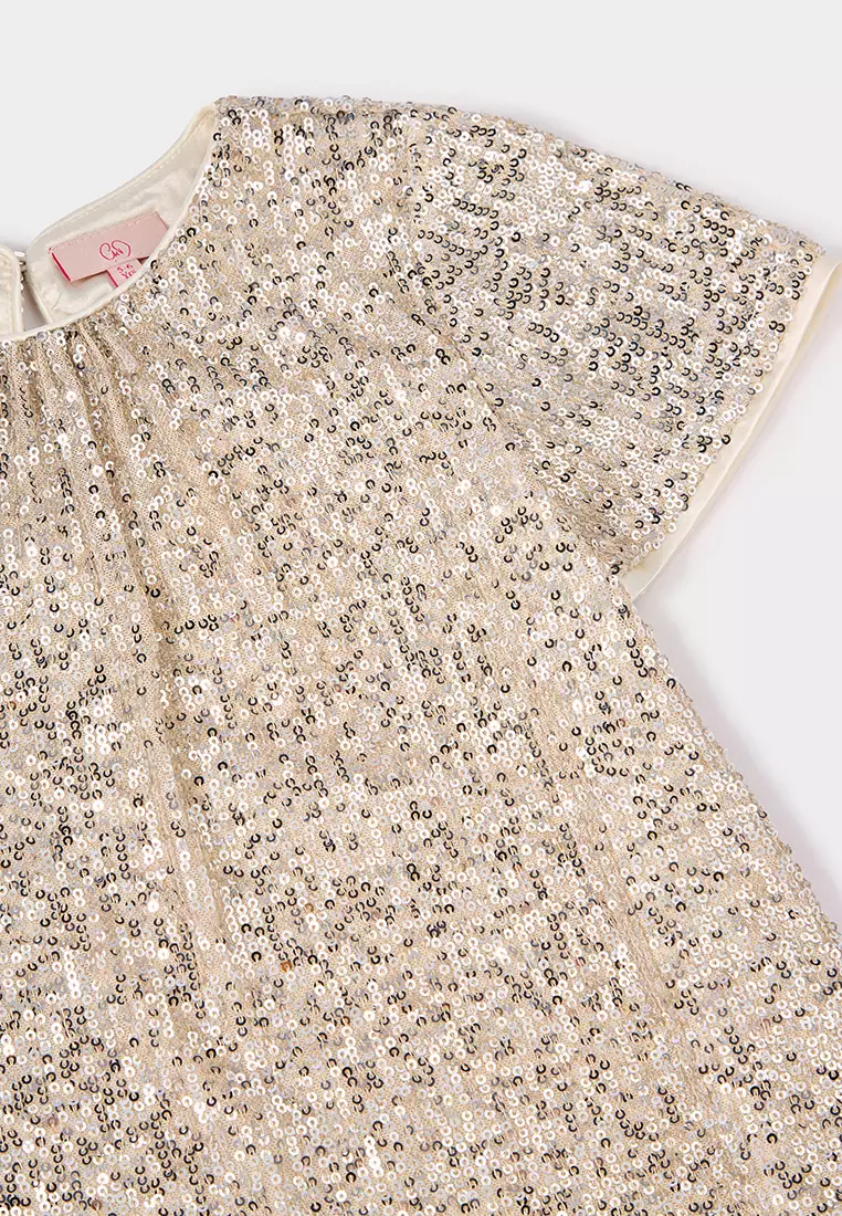 Buy GWD Ivy Sequin Flight Jacket 2025 Online | ZALORA