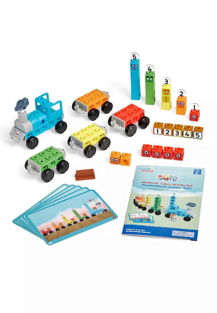 Buy Learning Resources Numberblocks Express Train MathLink Cubes ...