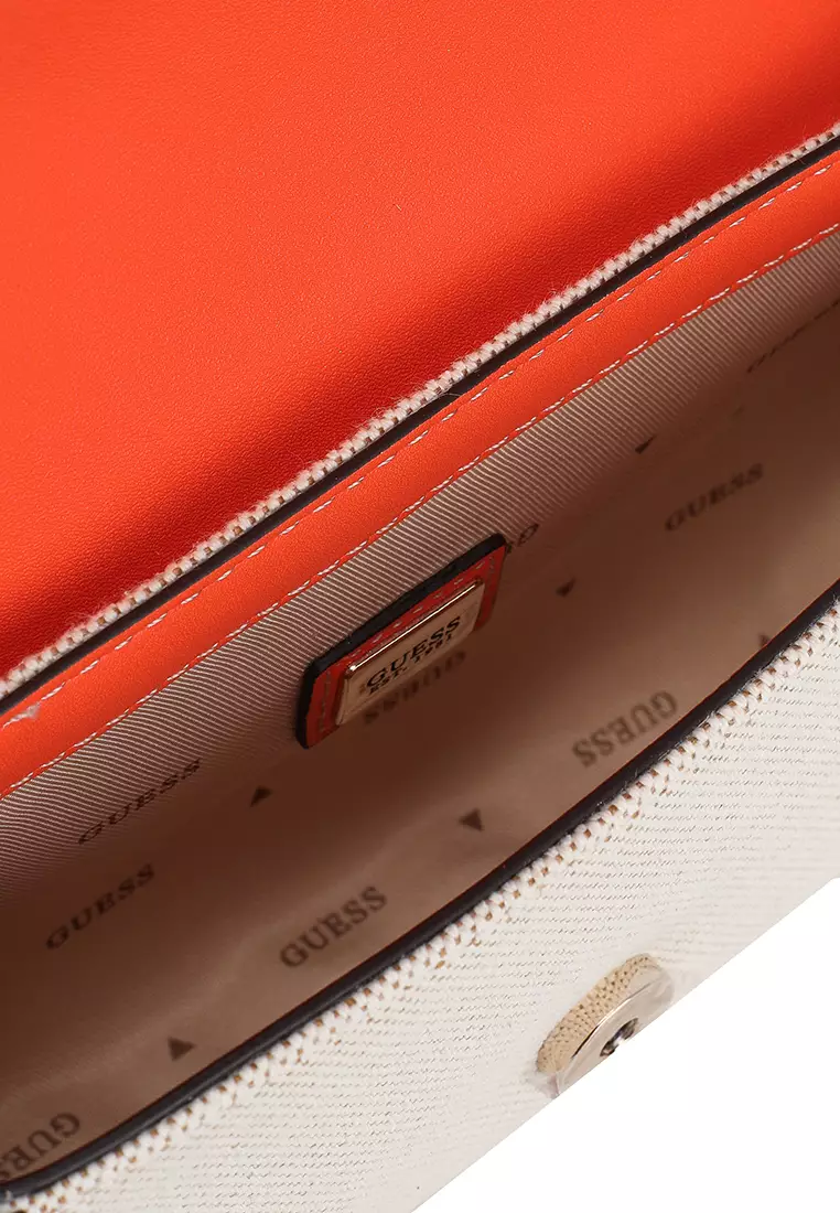 Buy Guess Sebina Flap Shoulder Bag Online | ZALORA Malaysia