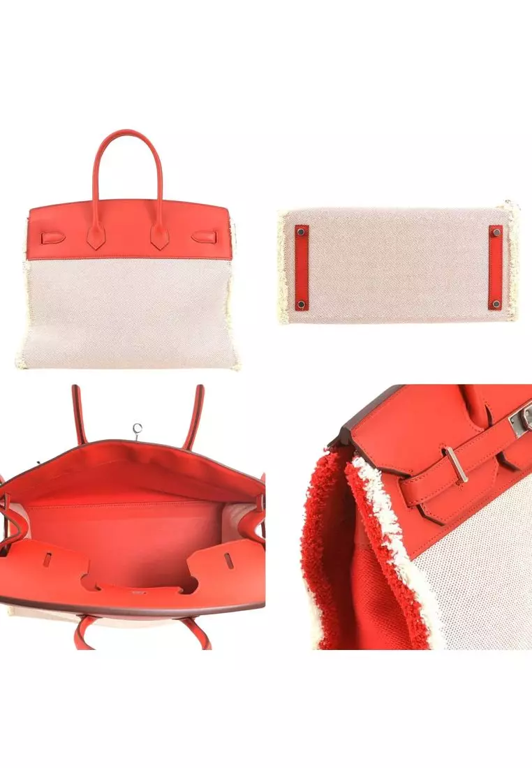 Buy Hermes Pre-Loved Hermès Red Leather Birkin 35 Online | ZALORA Malaysia