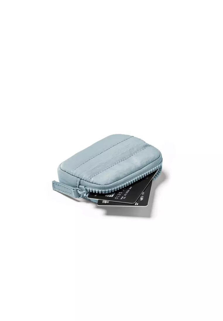 Buy Sometime Poofah Lanyard Pouch - Dusty Blue Online | ZALORA Malaysia