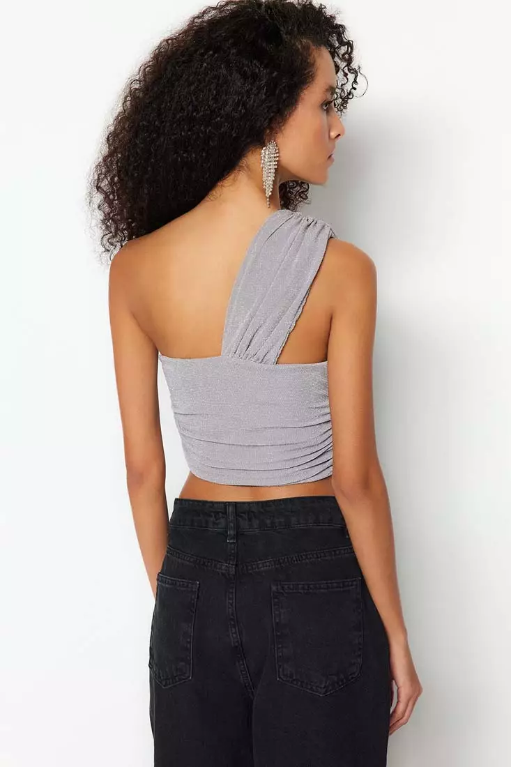 Buy Trendyol One-Shoulder Bustier 2026 Online | ZALORA
