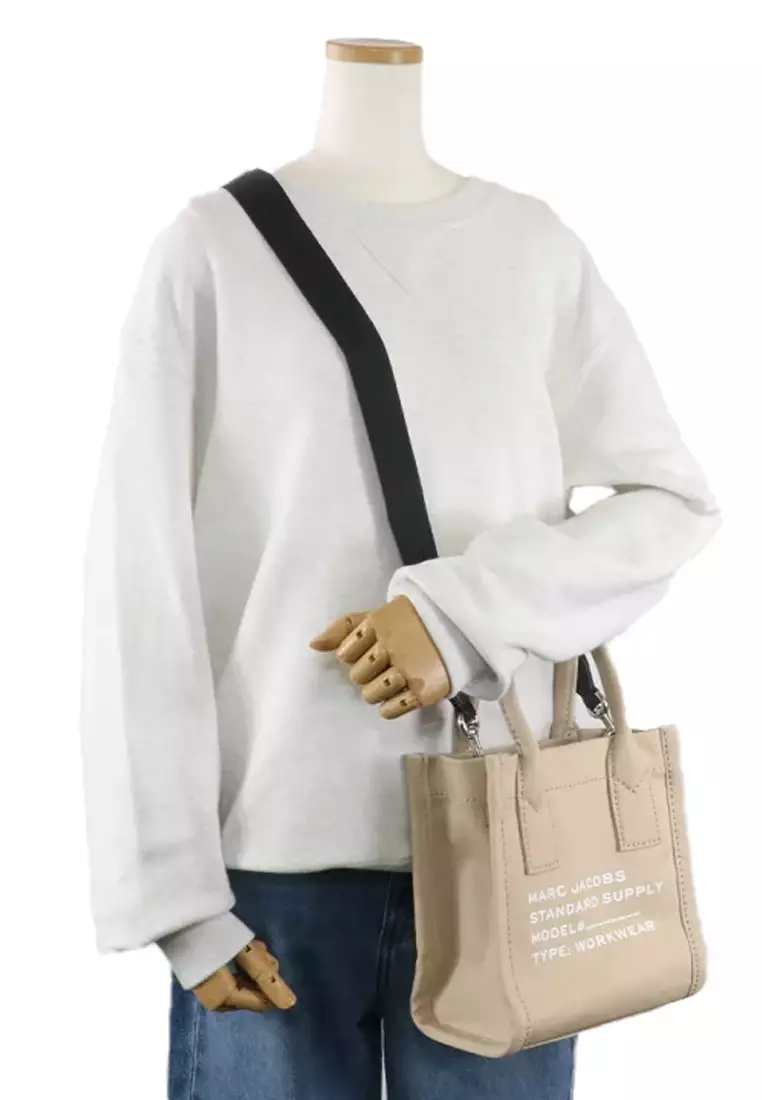 Buy Marc Jacobs Canvas Standard Supply Small Tote Beige 4S4HCR003H02 ...