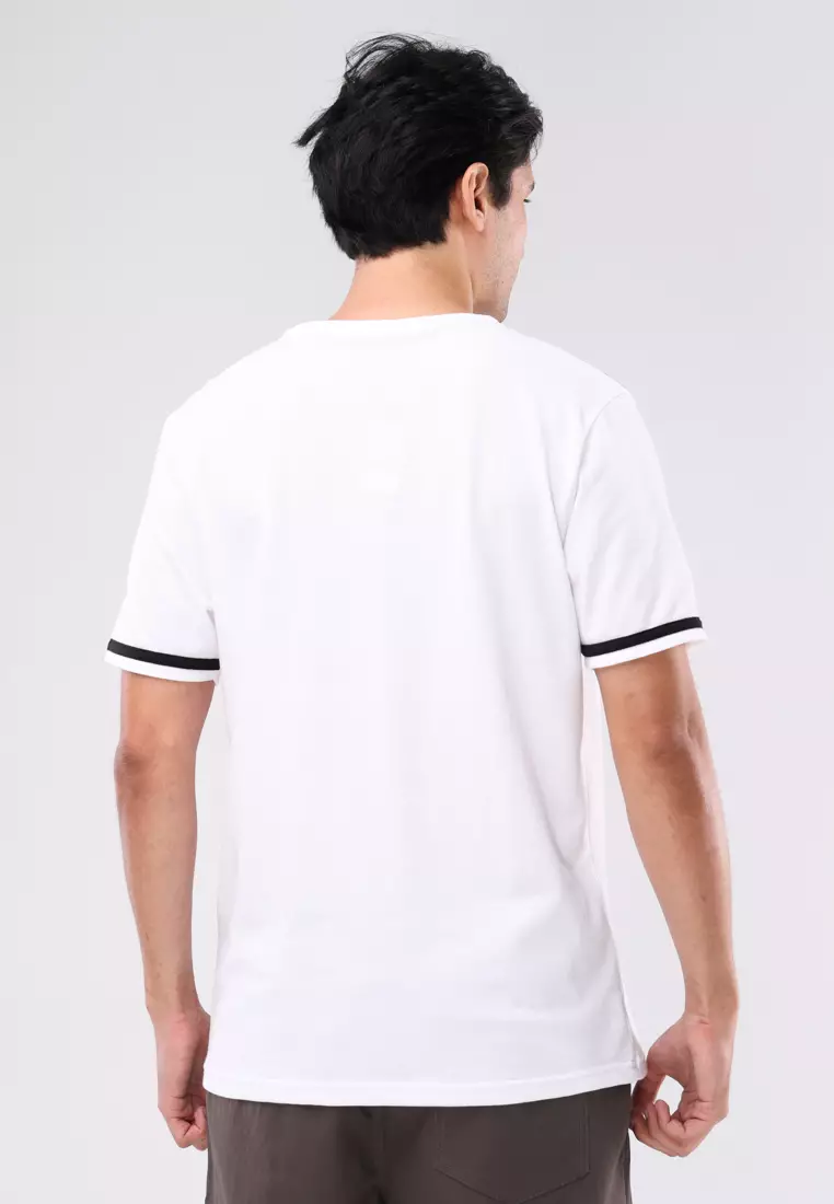 Buy Ego Round Neck Waffle Tee Short Sleeves 2026 Online | ZALORA ...