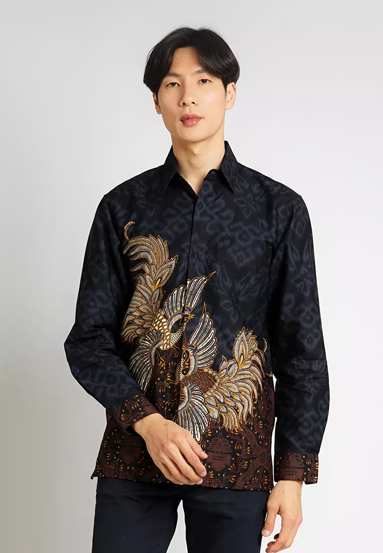 Jual Hadinata Batik Hadinata Batik Kemeja Panjang Superfine Rajendra Rihana Original 2024 ...