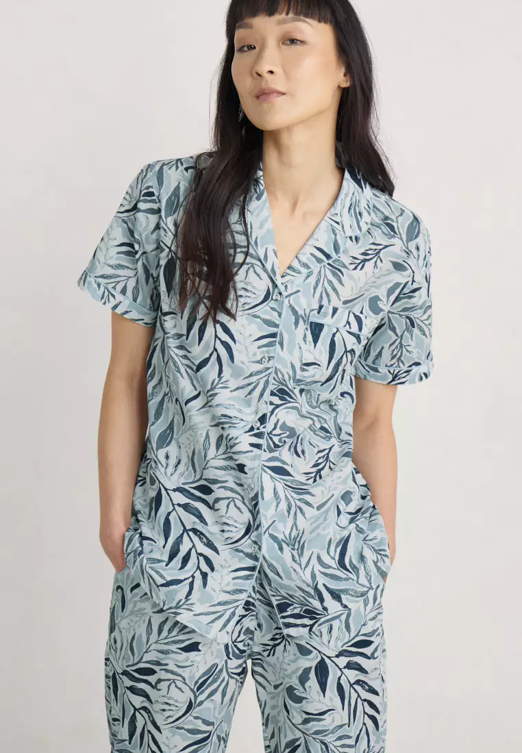 Buy Seasalt Cornwall Seasalt Cornwall White Nesting Bird Pyjamas Online ...