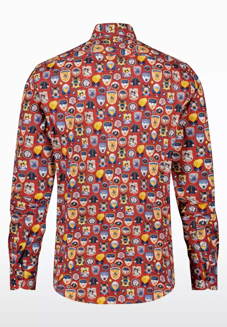 Buy A Fish Named Fred Badges Design Long Sleeve Shirt 2026 Online ...