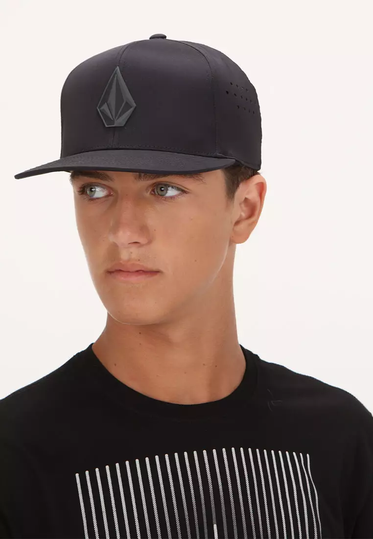 Jual Volcom MCP STONE TECH ADJUSTABLE HAT BLACK Original 2025 | ZALORA ...