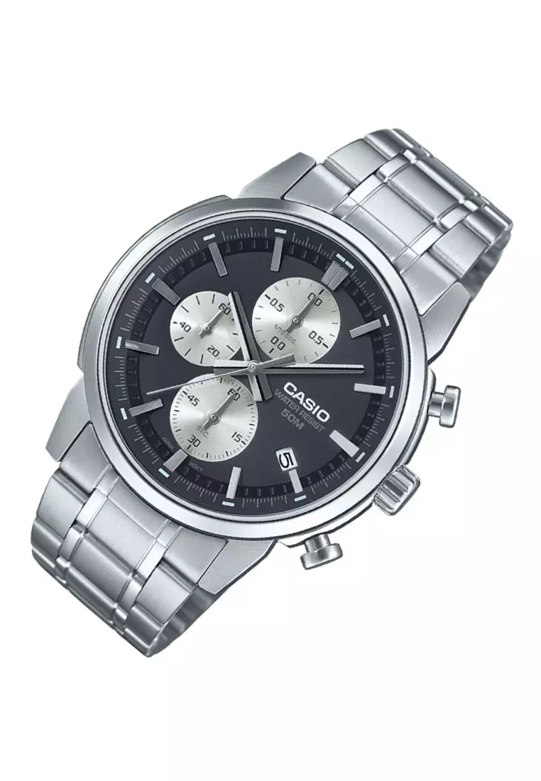 Buy Casio Chronograph Watch Mtp E510d 1a2 2025 Online Zalora Philippines