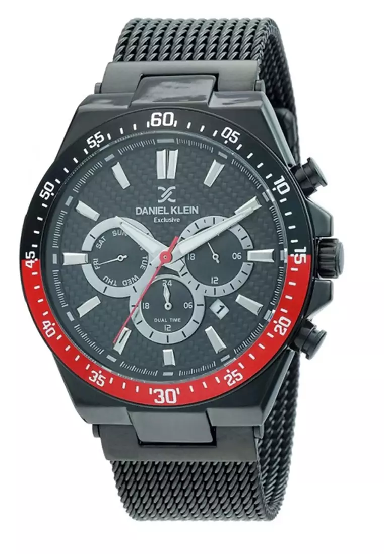 Jual Daniel Klein DANIEL KLEIN DK12304-3 FULL BLACK MAN Original 2025 ...