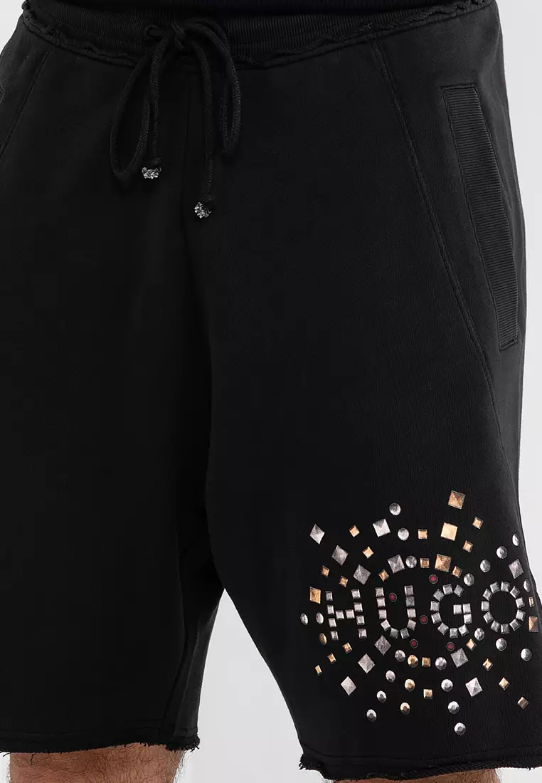Buy BOSS Studded Logo Bermuda Shorts 2025 Online | ZALORA