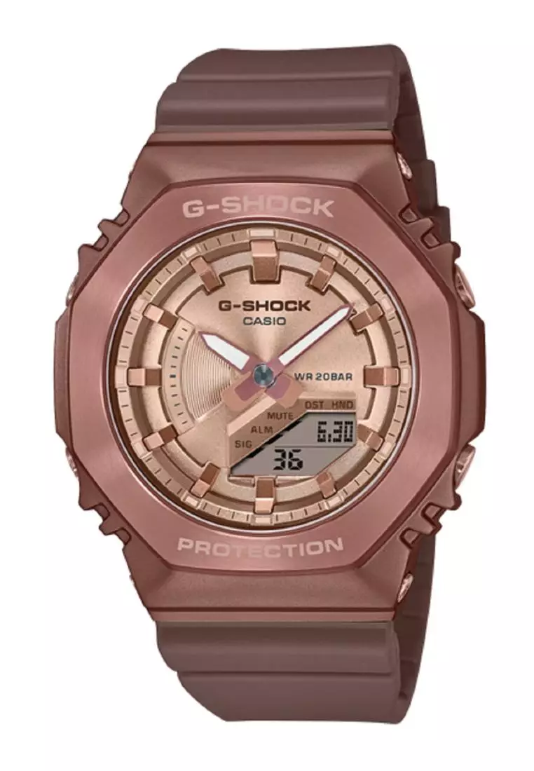 Buy Casio G-shock Women Digital Analog Watch GM-S2100BR-5A 2025 Online ...