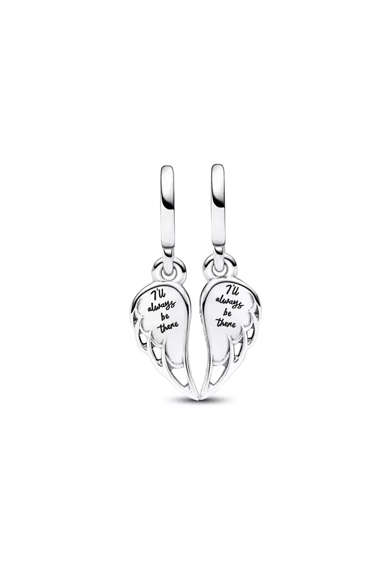 Buy PANDORA Pandora Sparkling Splitable Angel Wings Dangle Charm Online ...