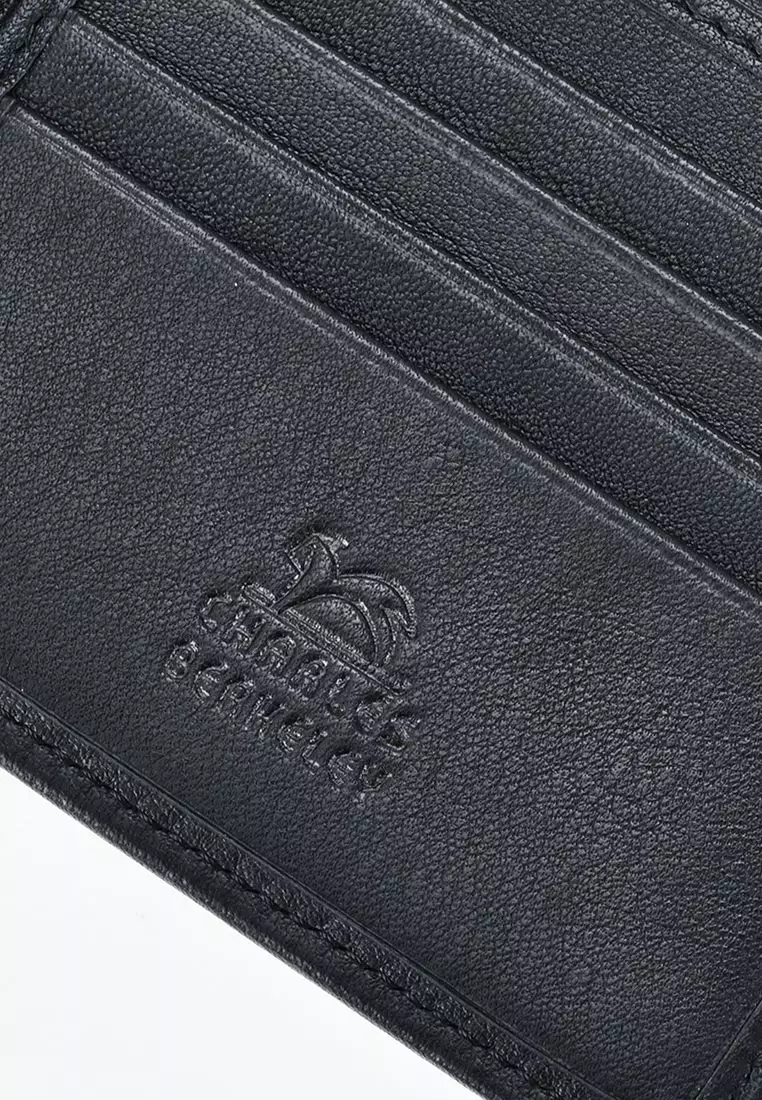 Buy Charles Berkeley Mens Leather Wallet Burton - XY-23007-1 - Navy ...