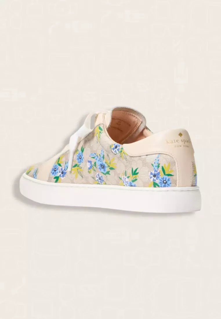 Jual Kate Spade Kate Spade Erin Spade Flower Sneaker Dark Mushroom ...