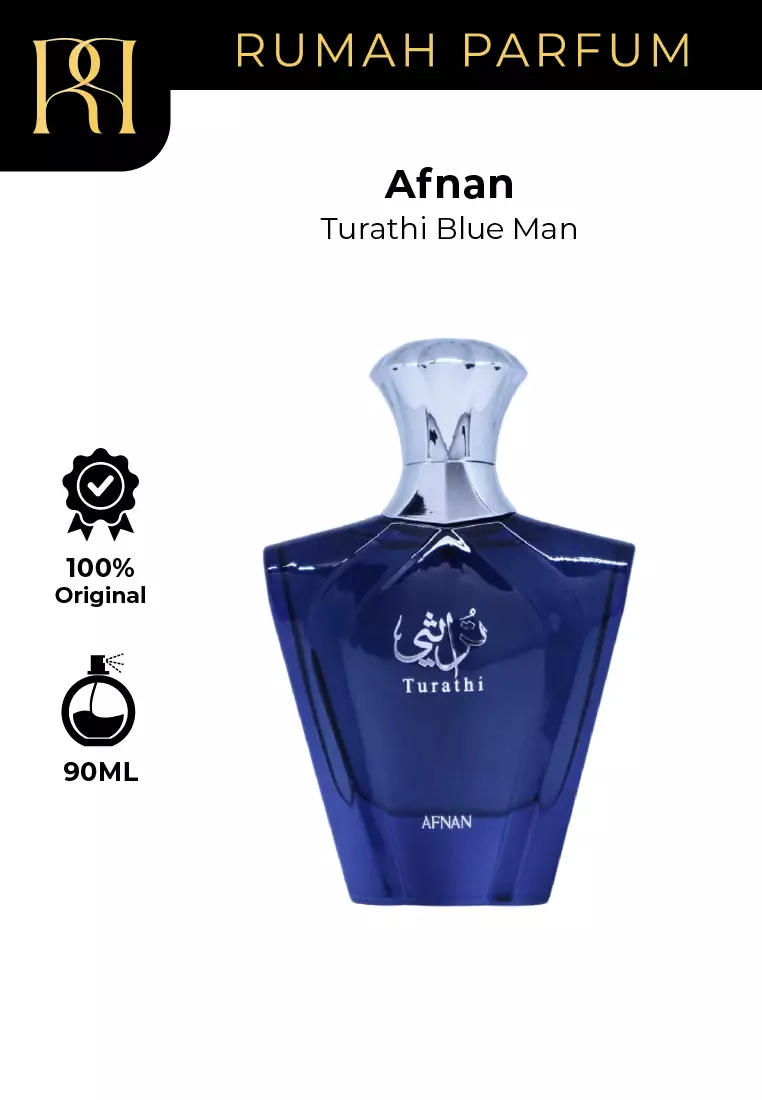 Jual Afnan Afnan Turathi Blue Man 90 ML Original 2024 | ZALORA Indonesia