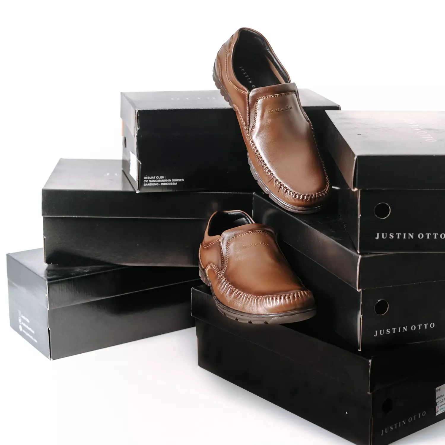 Jual Justin Otto Justin otto Sepatu Pantofel Pria art jimny 711 Warna ...