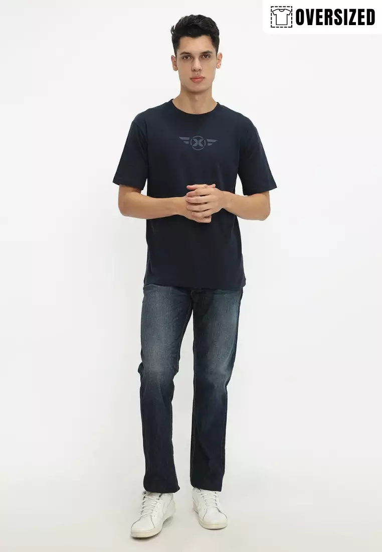 Jual Xtraordinary (XO) XTRAORDINARY (XO) T-Shirt Cotton Oversized Pria 2079240021 Original 2024 ...