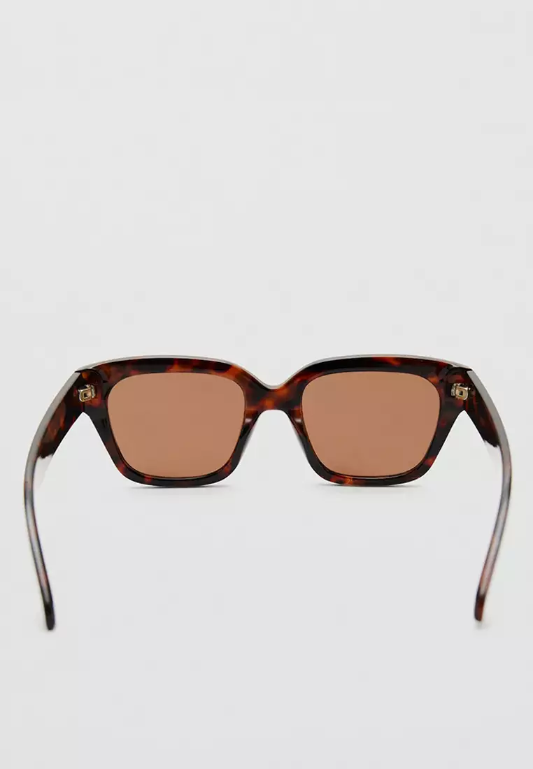 Buy Mango Squared Frame Sunglasses 2025 Online | ZALORA Philippines