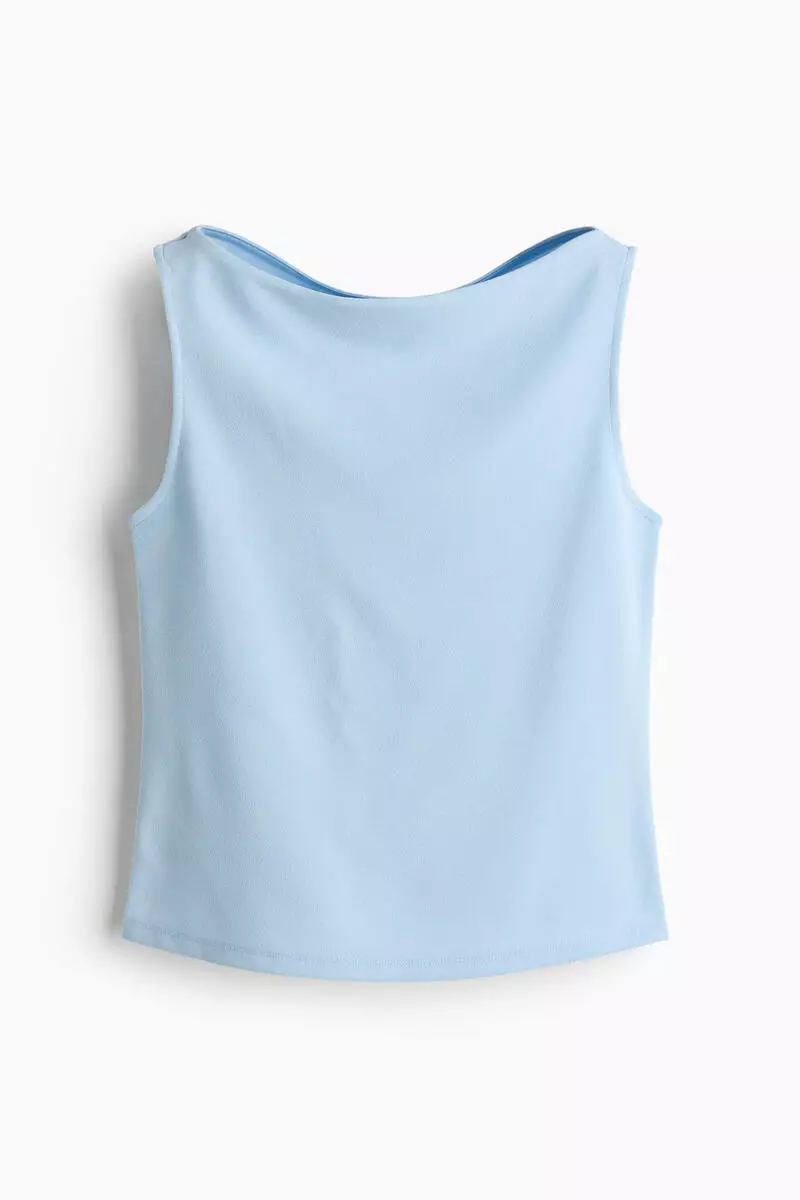 Buy H&M Boat-neck top Online | ZALORA Malaysia