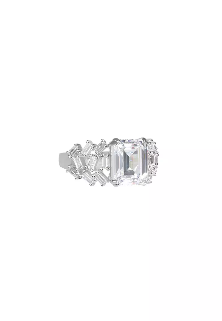 Buy Arte Madrid ICY Solitaire Ring Online | ZALORA Malaysia
