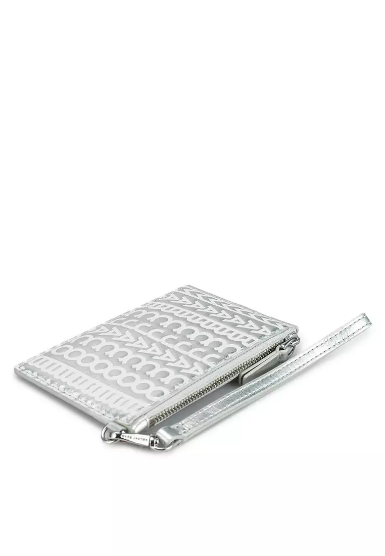 Jual Marc Jacobs Top Zip Metallic Wristlet Wallet (nt) Original 2024 ...