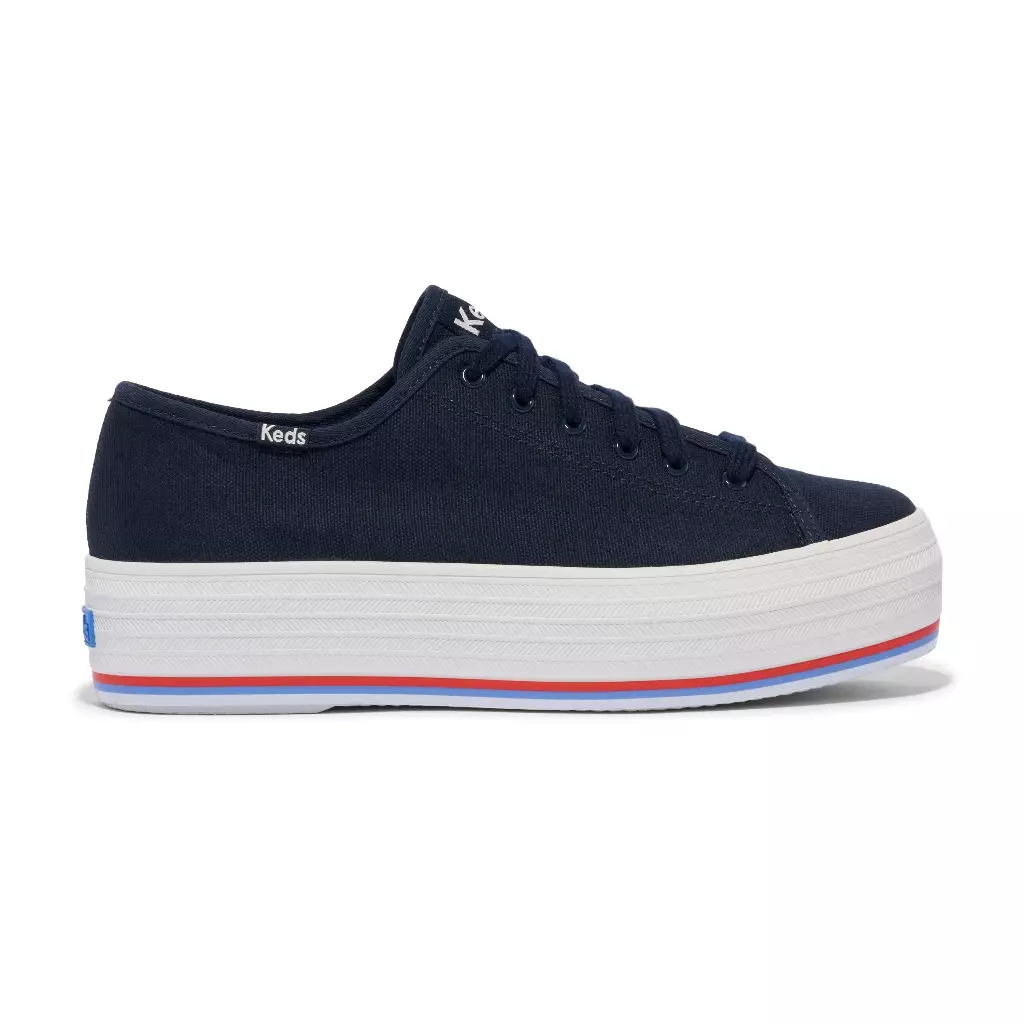 Jual Keds Triple Up Canvas Bottom Foxing Stripe-WF68139 Original 2025 ...