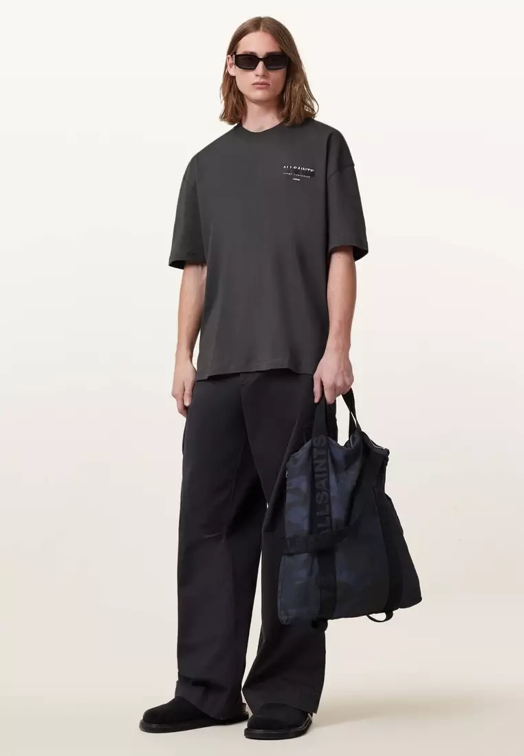 Buy AllSaints Redact SS Crew Oversized T-Shirt 2025 Online | ZALORA
