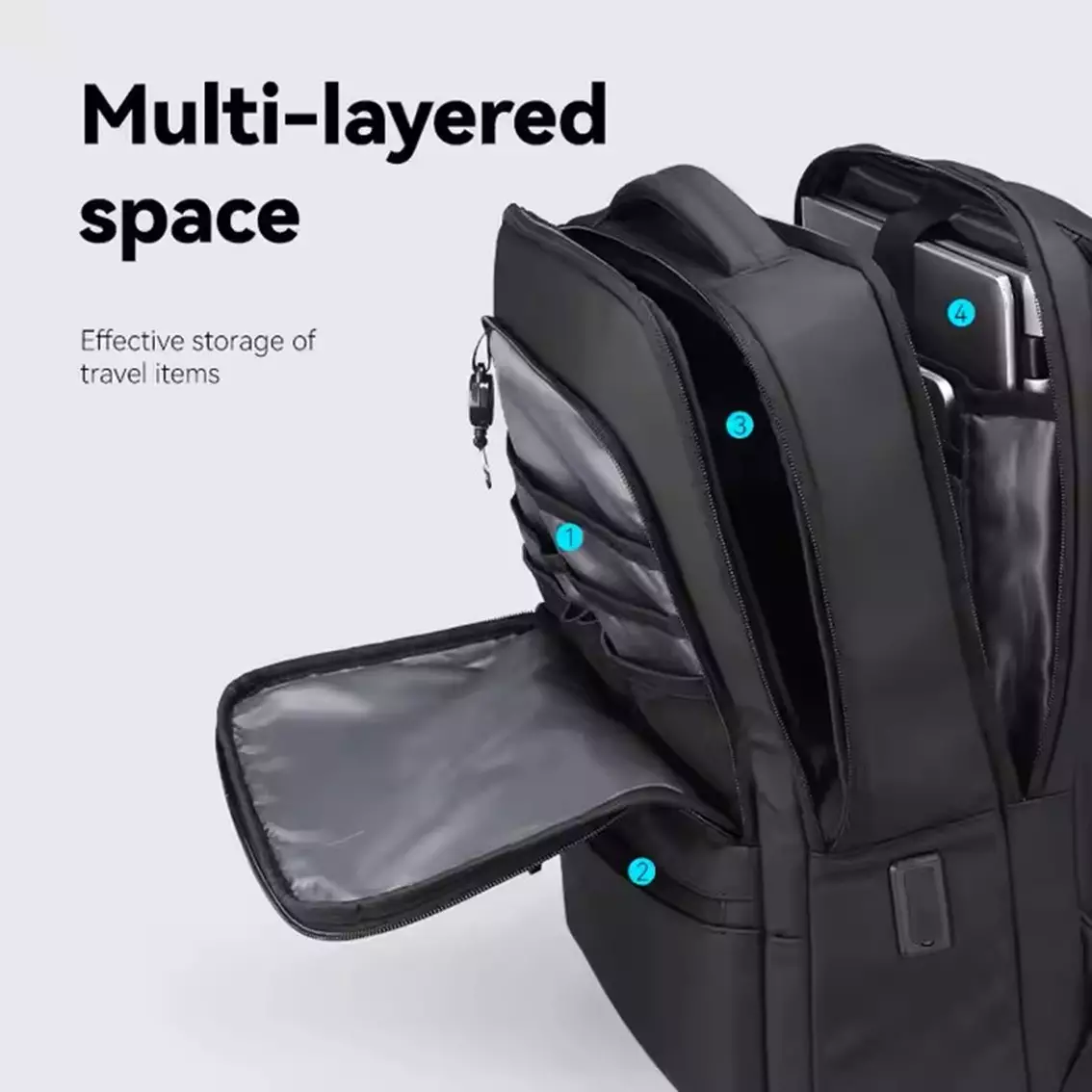 Jual Mark Ryden Mark Ryden Tas Ransel Backpack Laptop 15.6 Inch USB ...