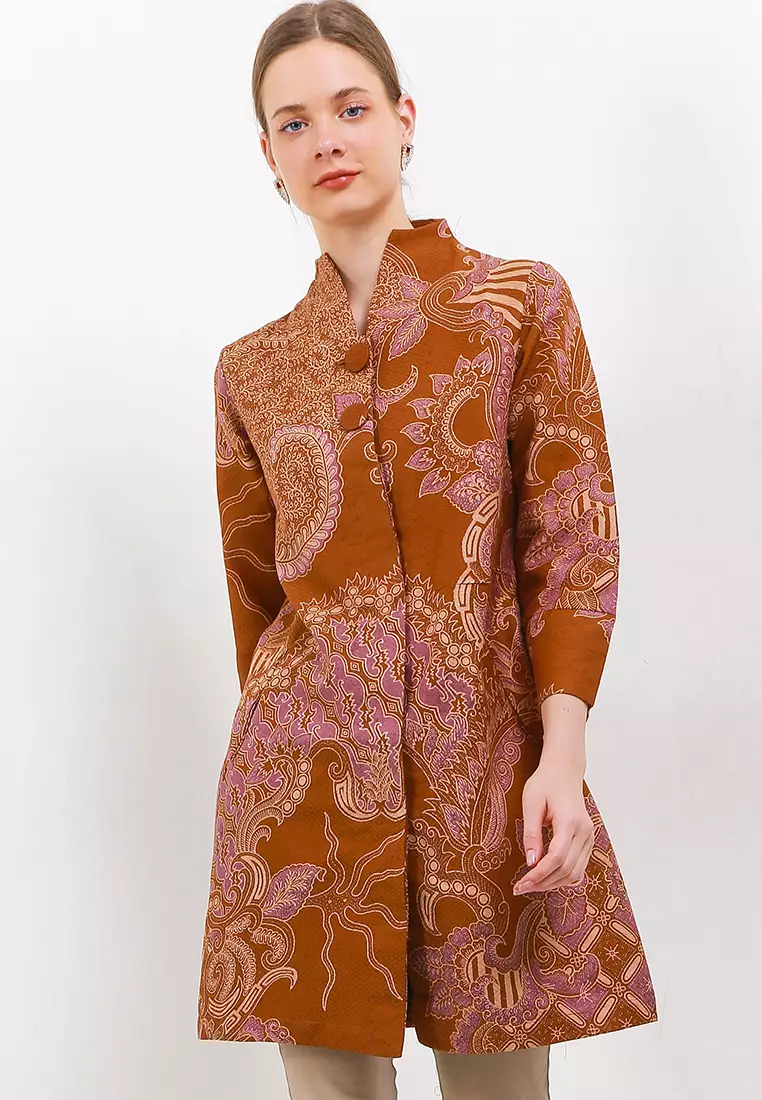 Jual BATIK RIZQINA Tunic Doby Prianka Original 2023 | ZALORA Indonesia