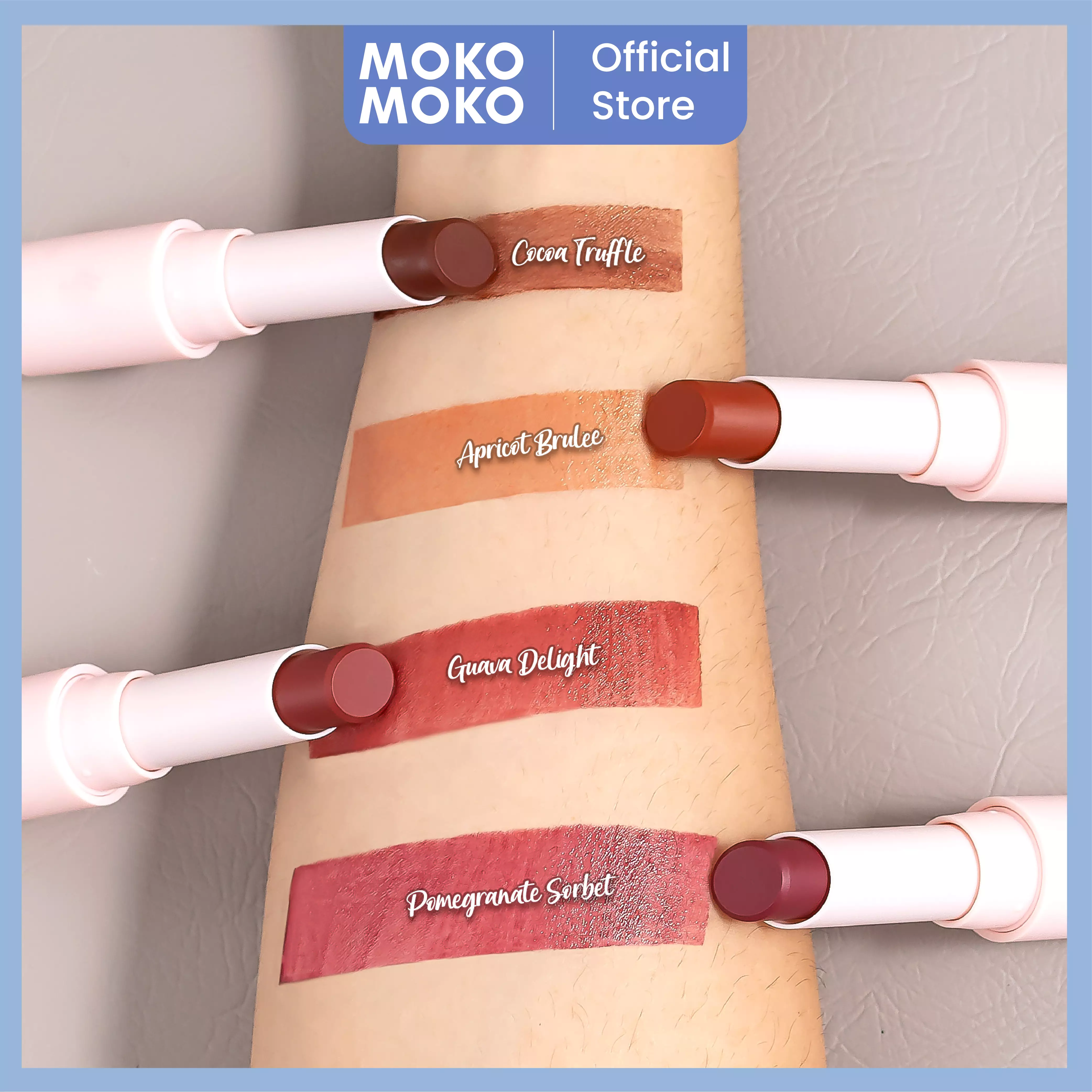 Jual MOKO-MOKO Moko Moko Tictoc Melting Lip - COCOA TRUFFLE Original ...