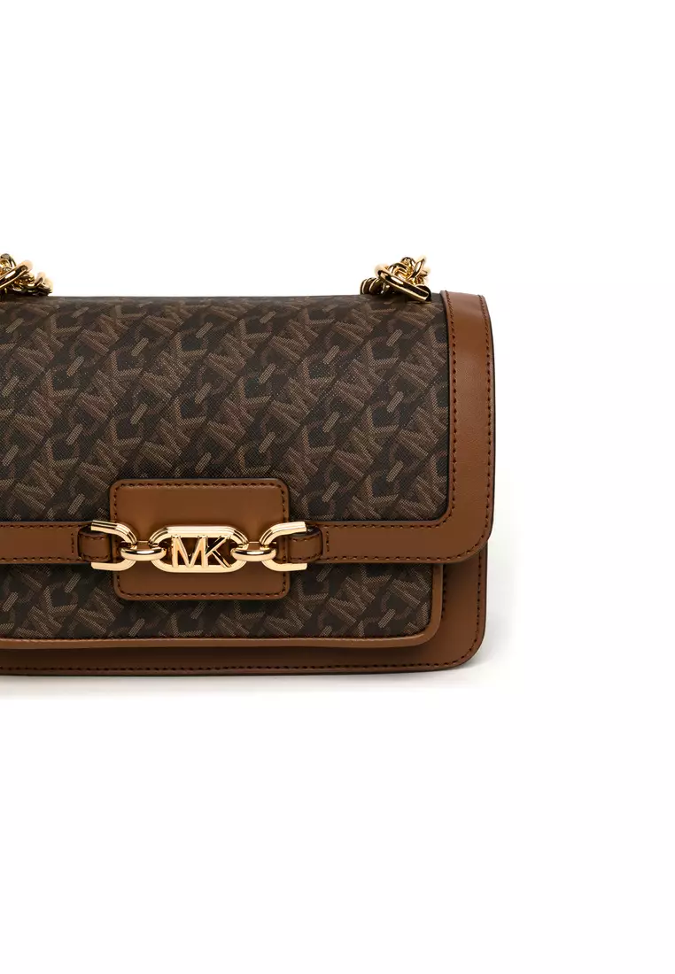 Buy Michael Kors Coated Canvas Chain Bag/crossbody Bag 2024 Online ...