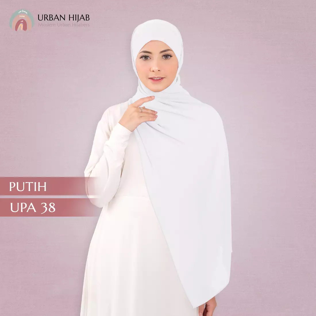 Jual URBAN HIJAB PASHMINA INSTAN ARABIAN TALI - PUTIH Original 2024 | ZALORA Indonesia