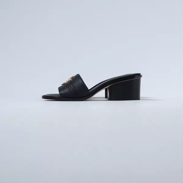 Jual TORY BURCH Sepatu TORY BURCH GHW ELEANOR BLACK BLOCK HEELS 100% ...