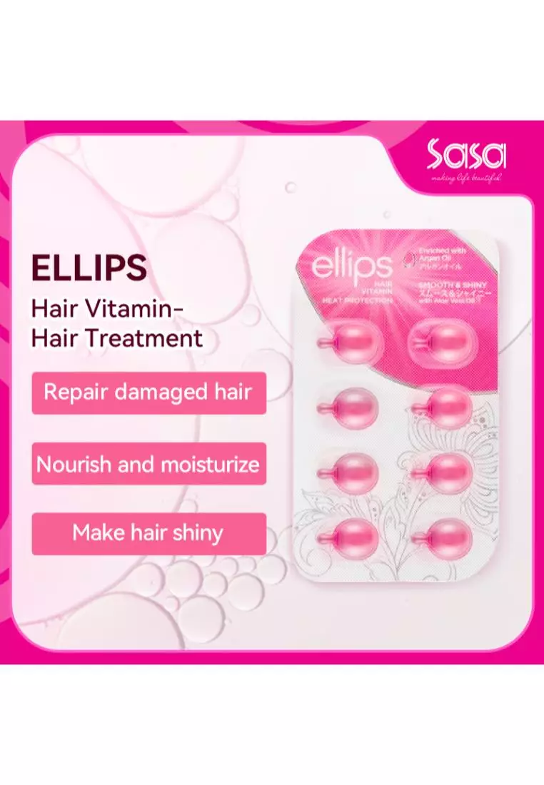 Buy Ellips Ellips Hair Vitamin - Hair Treatment (1ml x 8pcs) Online | ZALORA Malaysia