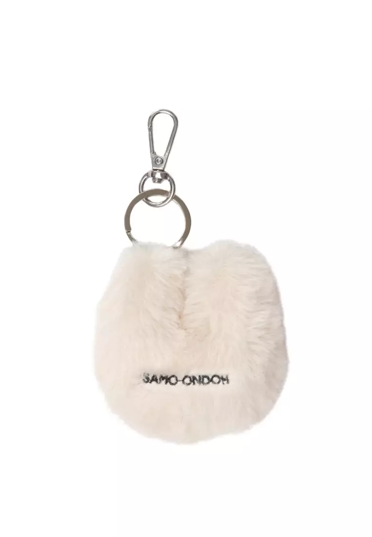 Jual Samo Ondoh Tokiyom Keychain Eco Fur Ivory Original 2025 | ZALORA ...