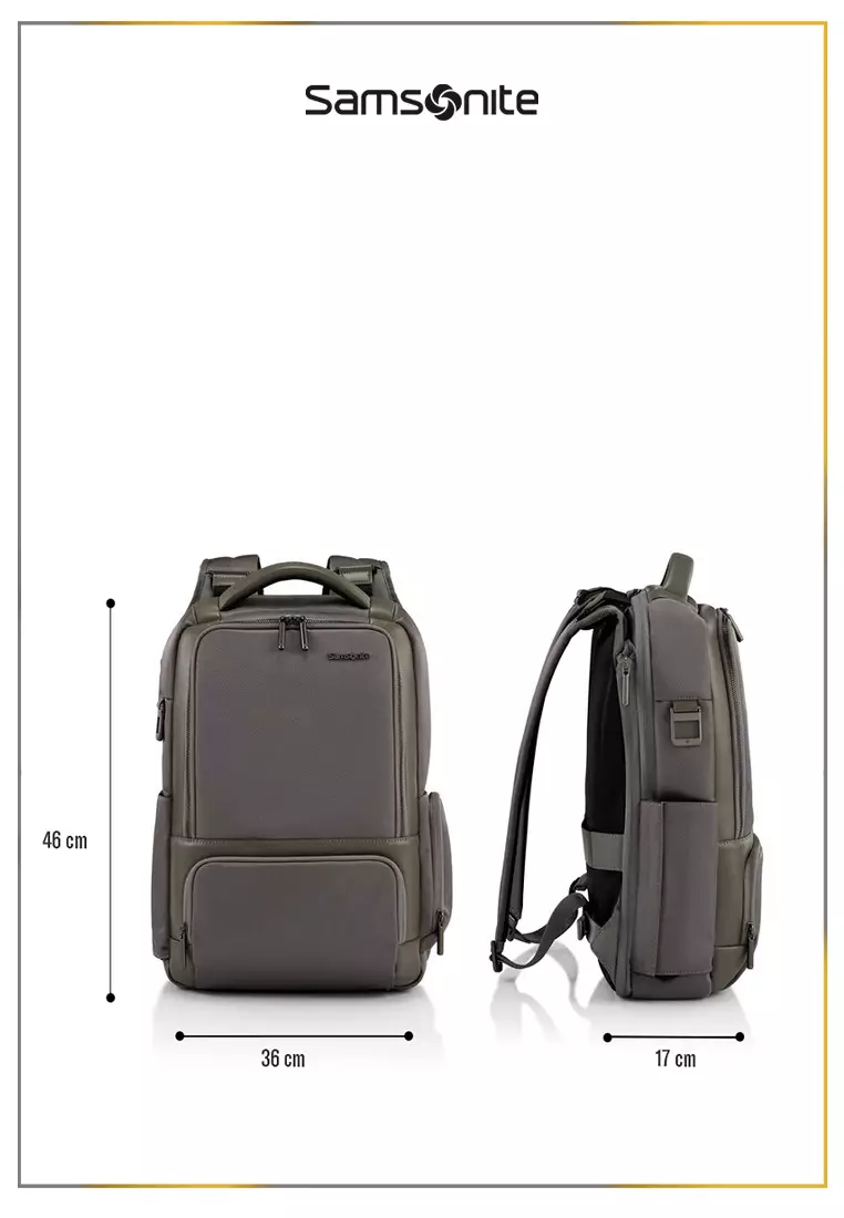 Jual Samsonite Samsonite Holborn Backpack - Grey Original 2026 | ZALORA ...