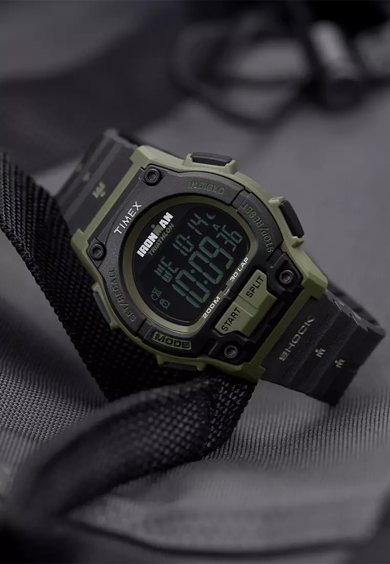 Buy Timex Timex Timex® Ironman® Shock Endure Black Resin Digital ...
