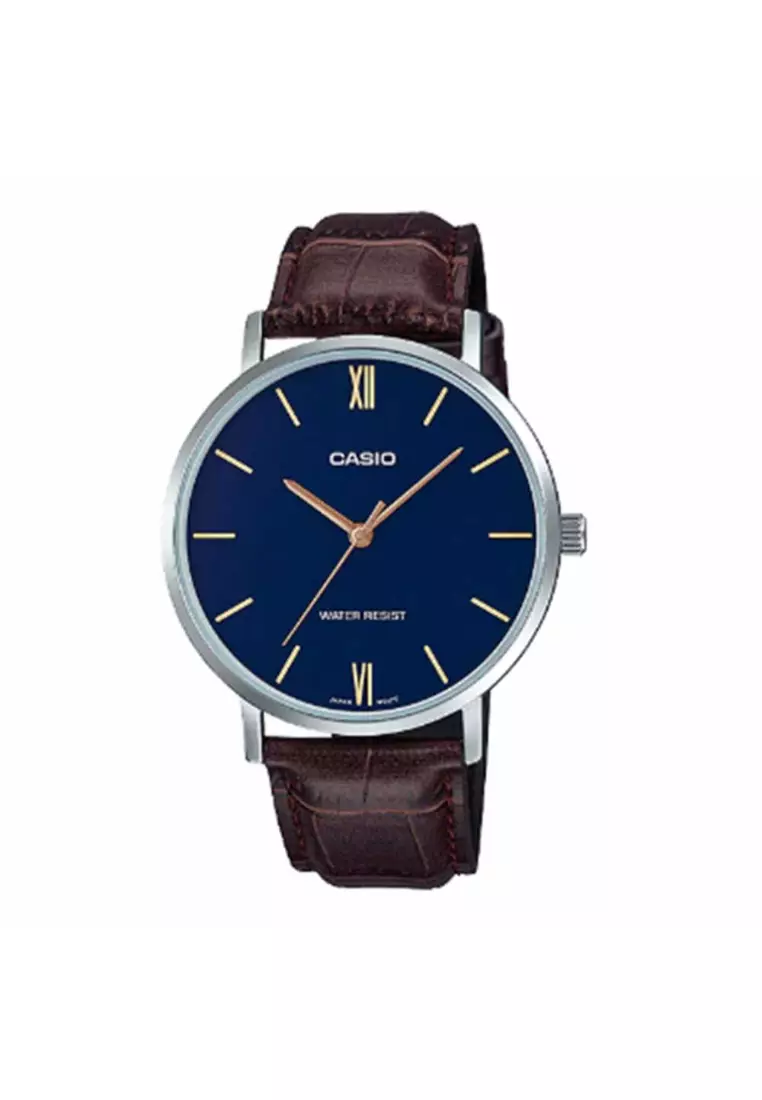 Buy CASIO CASIO GENERAL MTP-VT01L-2BUDF MEN'S WATCH 2026 Online | ZALORA